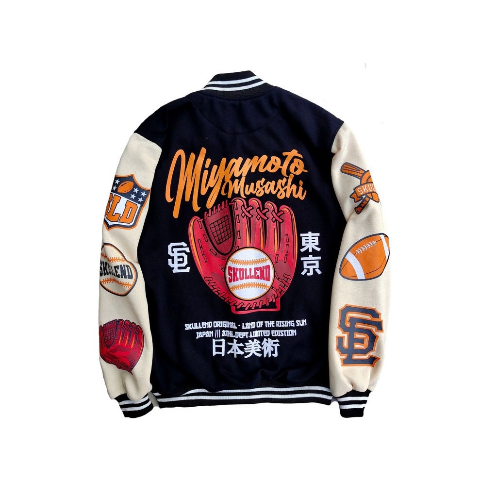 Baseball Bomber Jacket Varsity Streetwear Stylish Cool Outer Trend ...