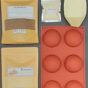 DIY Raindrop Cake Kit Molecular Gastronomy Set Japanese Dessert Making ...