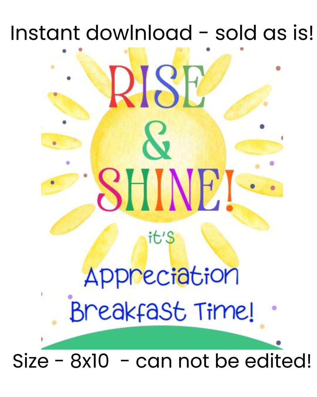 Employee Appreciation Breakfast, Staff Appreciation Breakfast, Teacher ...