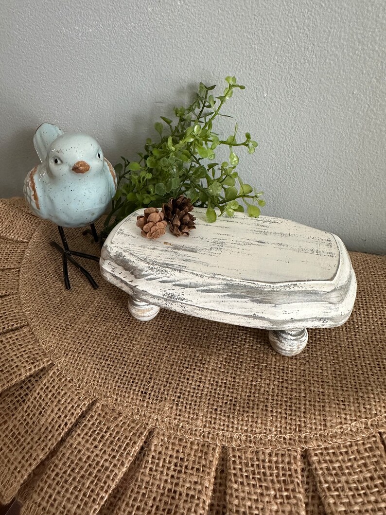 Mini Riser, 5x3, Tiered Tray Decor, Distressed, White, Gray, Walnut, - Etsy