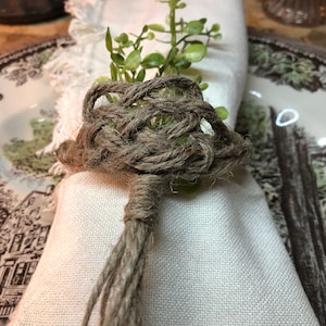 Napkin Ring Set, Celtic Knot, Set of 4, St Patrick’s Day, Rustic Decor ...