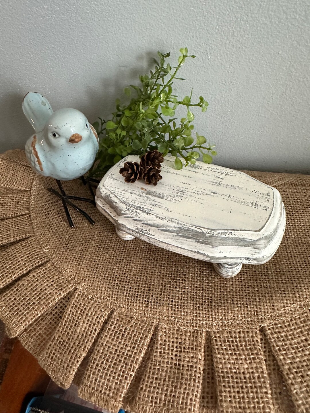 Mini Riser, 5x3, Tiered Tray Decor, Distressed, White, Gray, Walnut, - Etsy