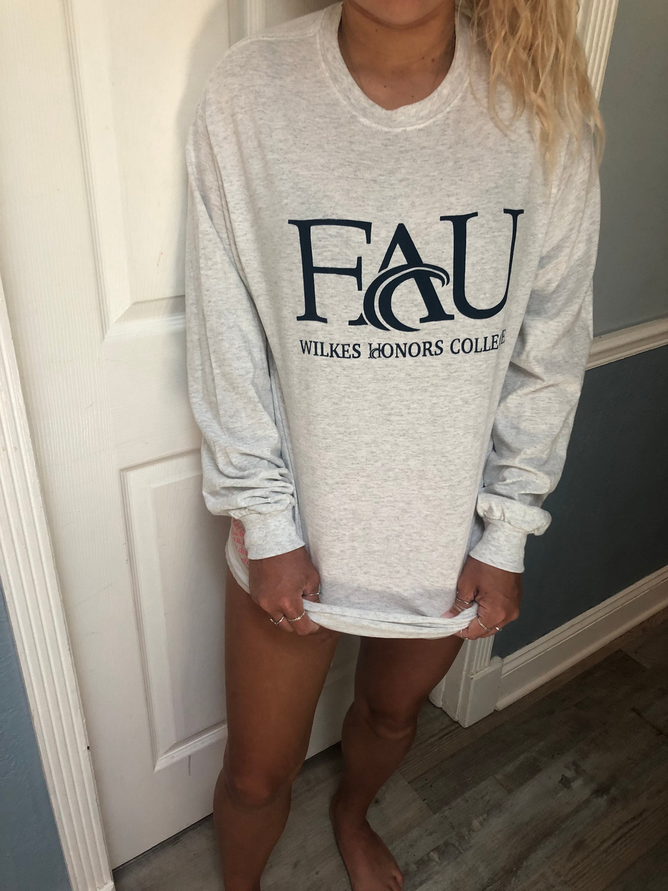 FAU Wilkes Honors College Tshirt Long Sleeve Tee - Etsy