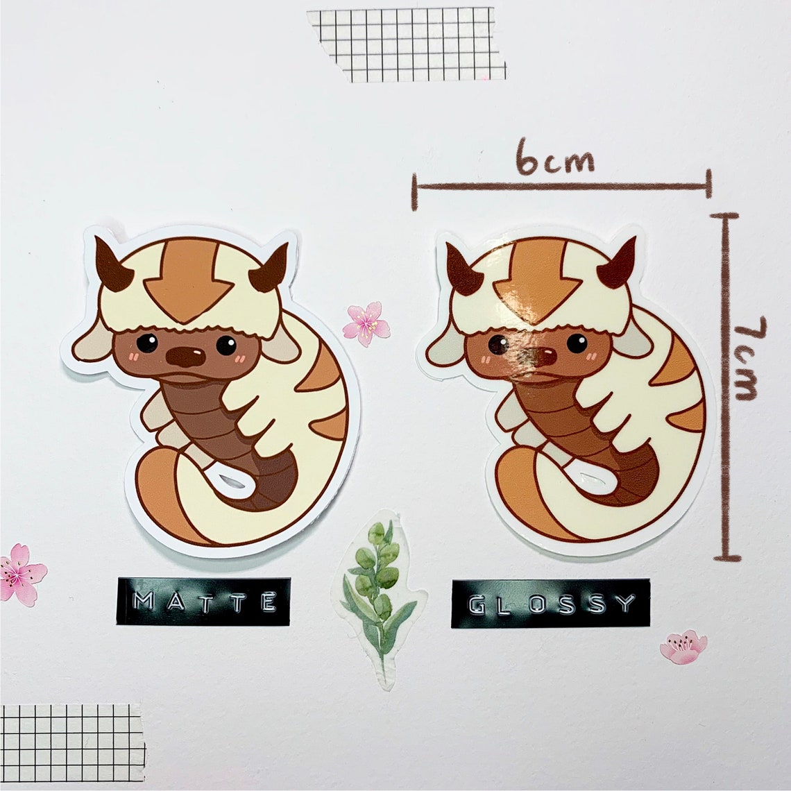 Appa and Momo Stickers Avatar: the Last Airbender | Etsy