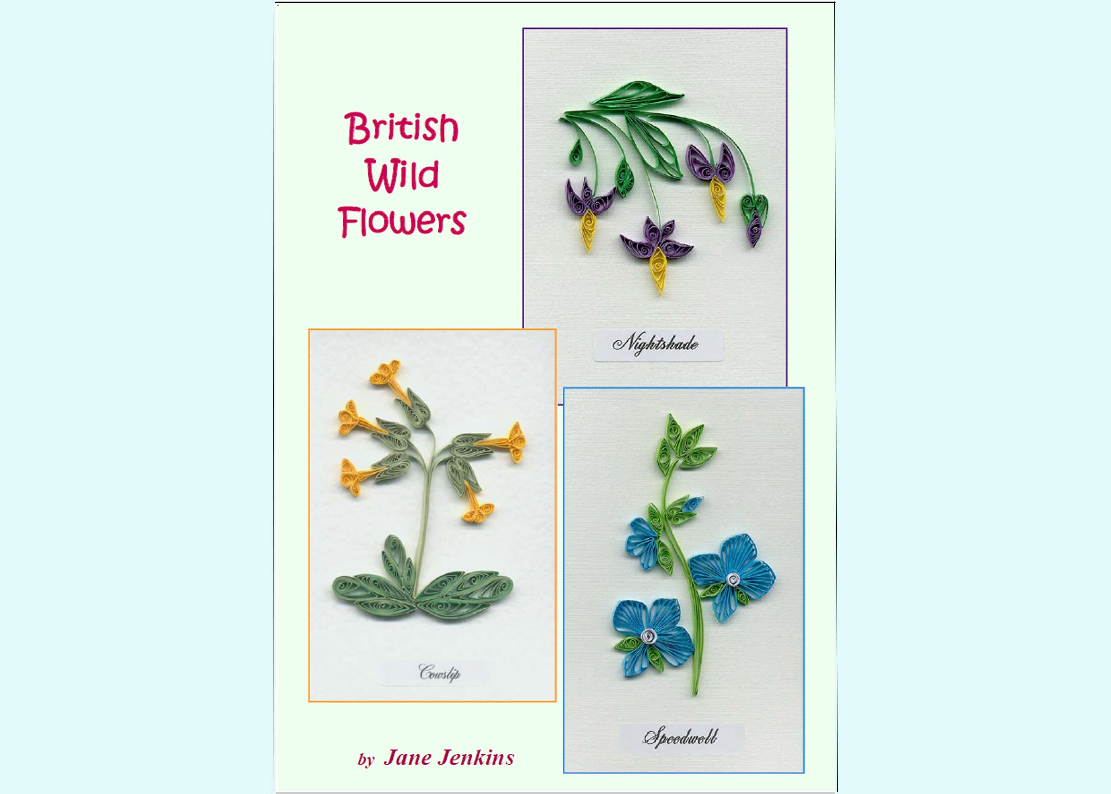 Jane Jenkins' Learn to Quill British Wild Flowers - Etsy
