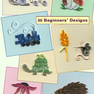 BEGINNERS QUILLING Three Book SET - Etsy