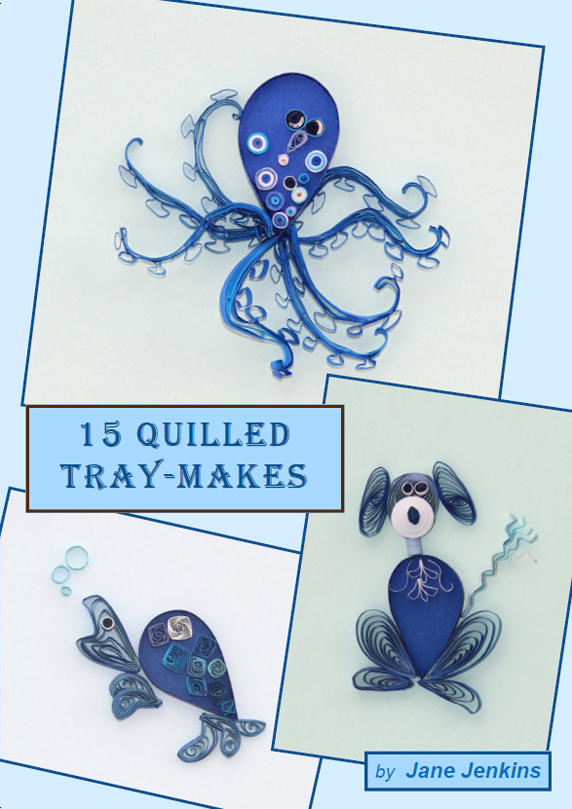 Jane Jenkins’ Three Quilling Books - Learn FRINGING, COMBQUILLING and ...