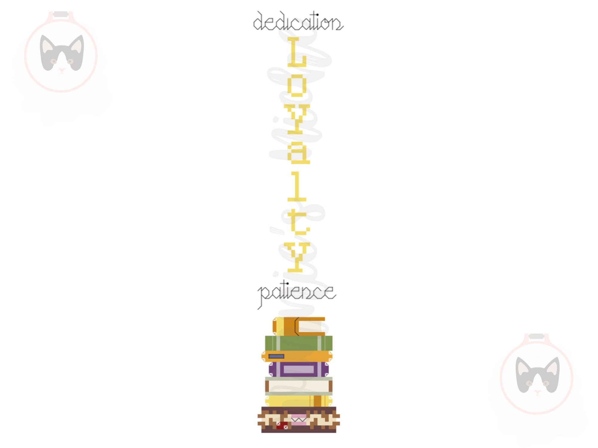 Wizard Traits Bookmark Cross Stitch Pattern Pack - Etsy