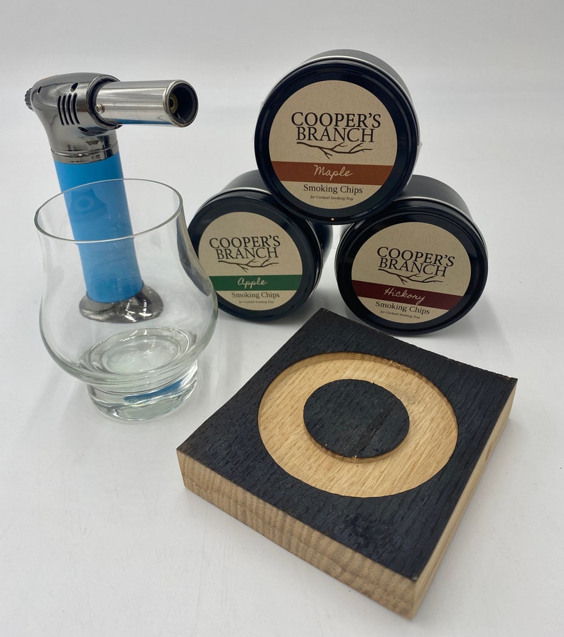 Smoked Cocktail Kit Gift Set With Smoking Chips & Torch Made - Etsy