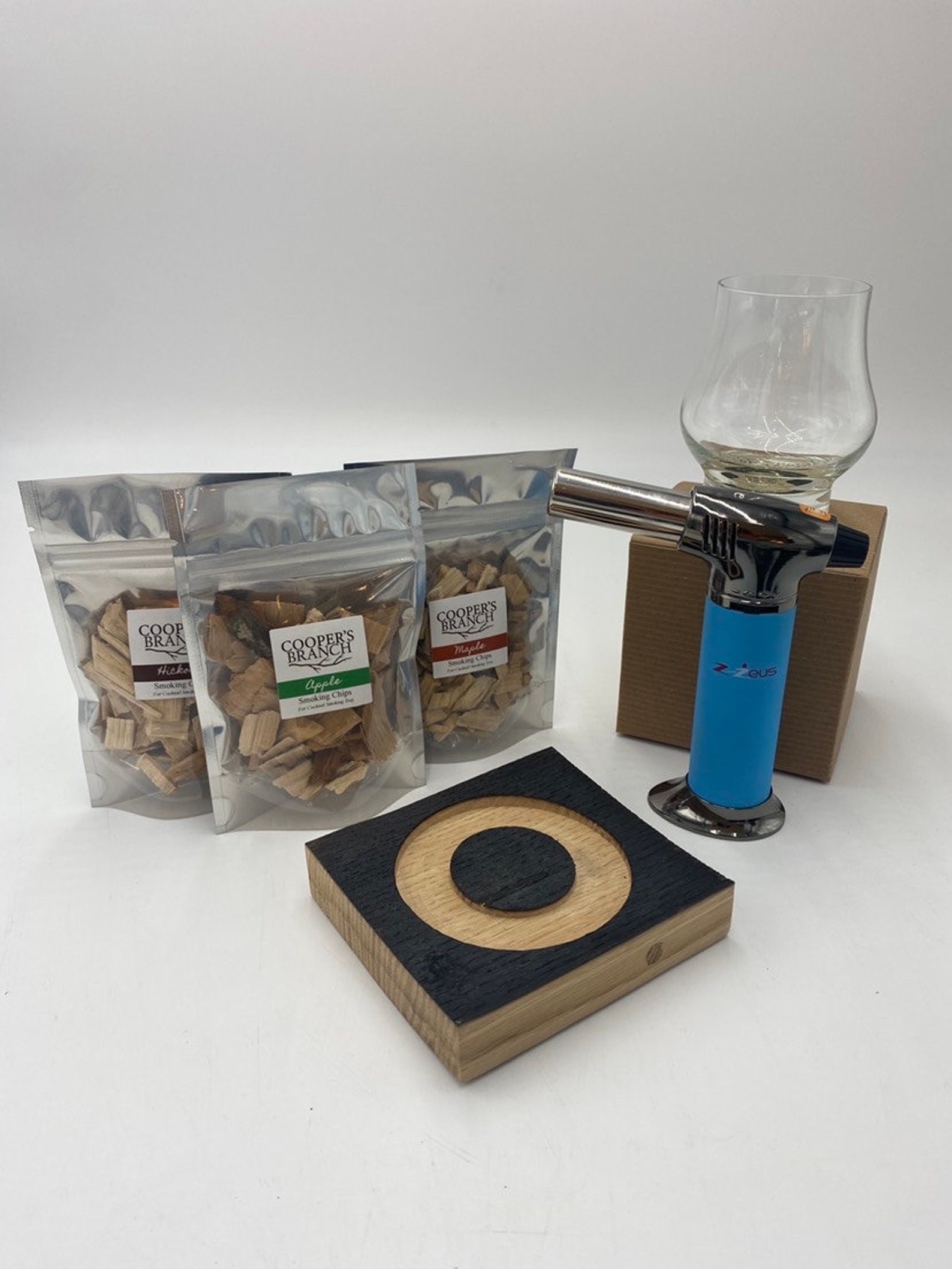 Smoked Cocktail Kit With Torch Made From Authentic Whiskey - Etsy