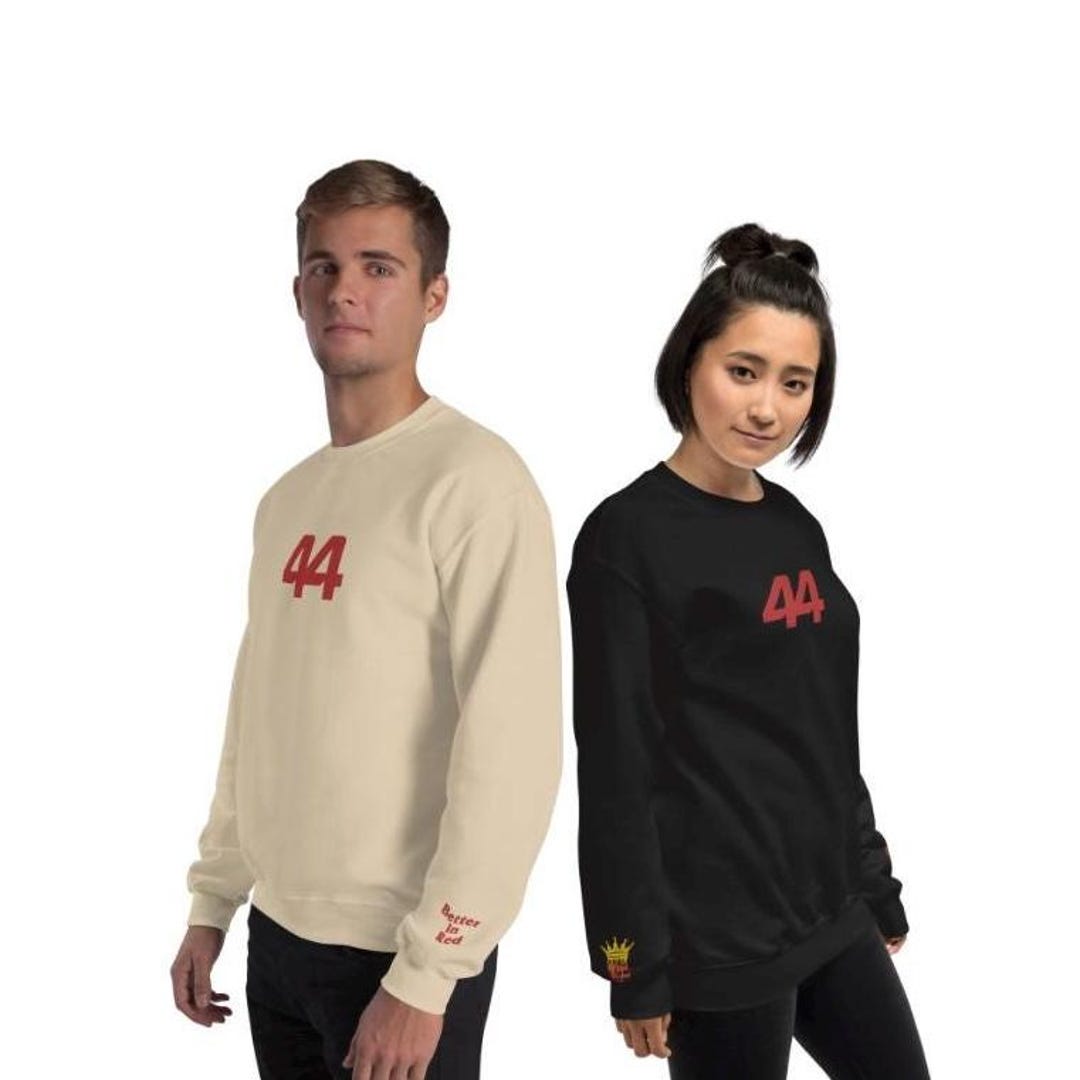 Lewis Hamilton “better in Red” Ferrari Unisex Sweatshirt - Etsy