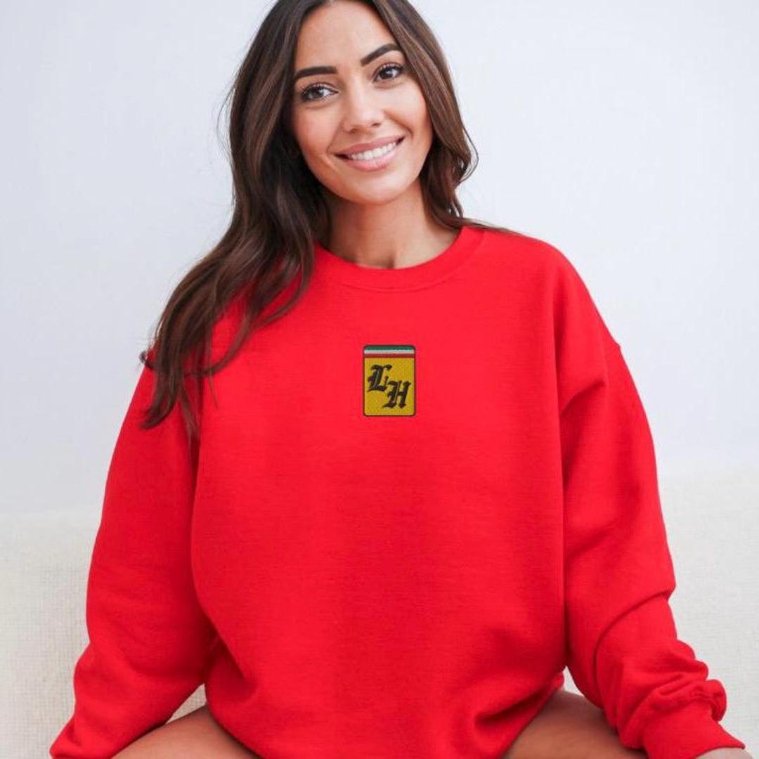 Lewis Hamilton Ferrari 2025 Team LH Unisex Sweatshirt - Etsy