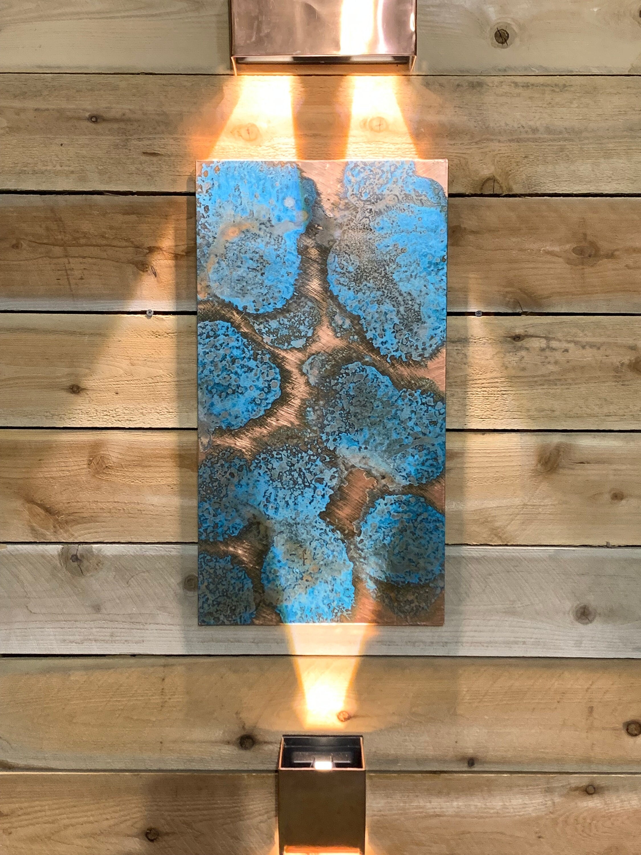 Copper Patina Wall Art - Etsy