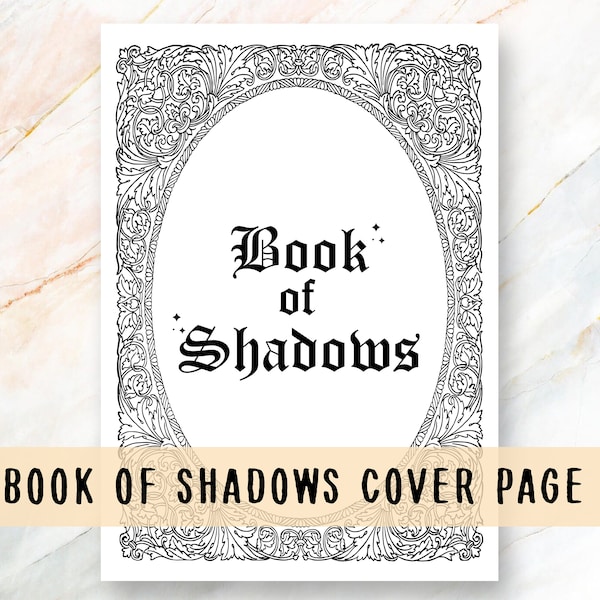 Book of Shadows Pages - Etsy