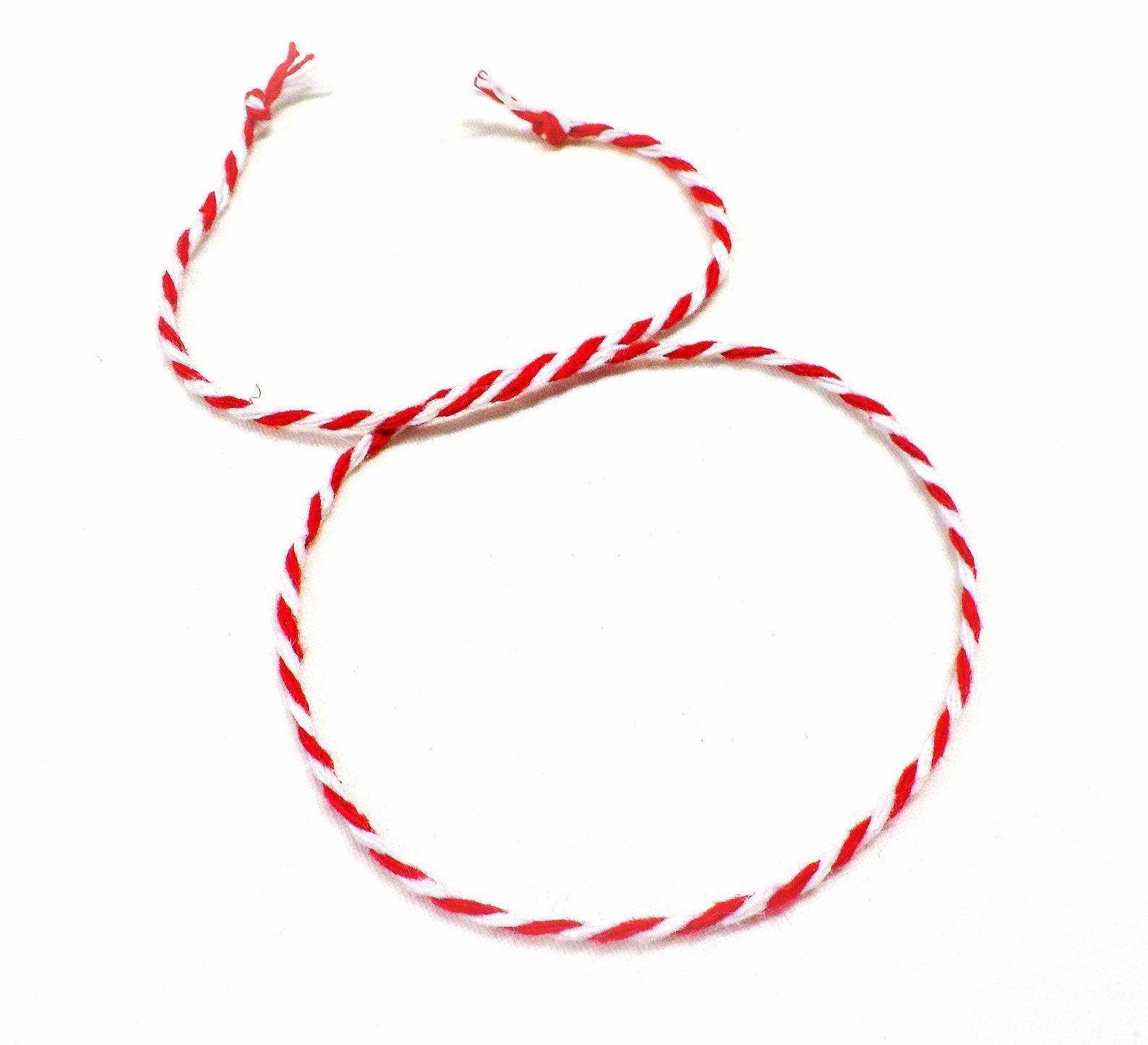 Red White Friendship Bracelet Good Luck Bracelet Protection - Etsy