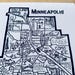 Illustrated Minneapolis Neighborhood Map: 12 X 18 Inches - Etsy