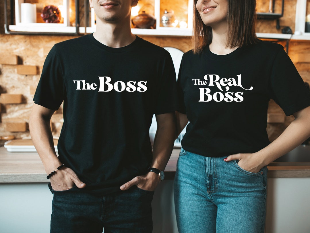 Couples Valentines Day Shirts Valentines Day T Shirts The Boss The