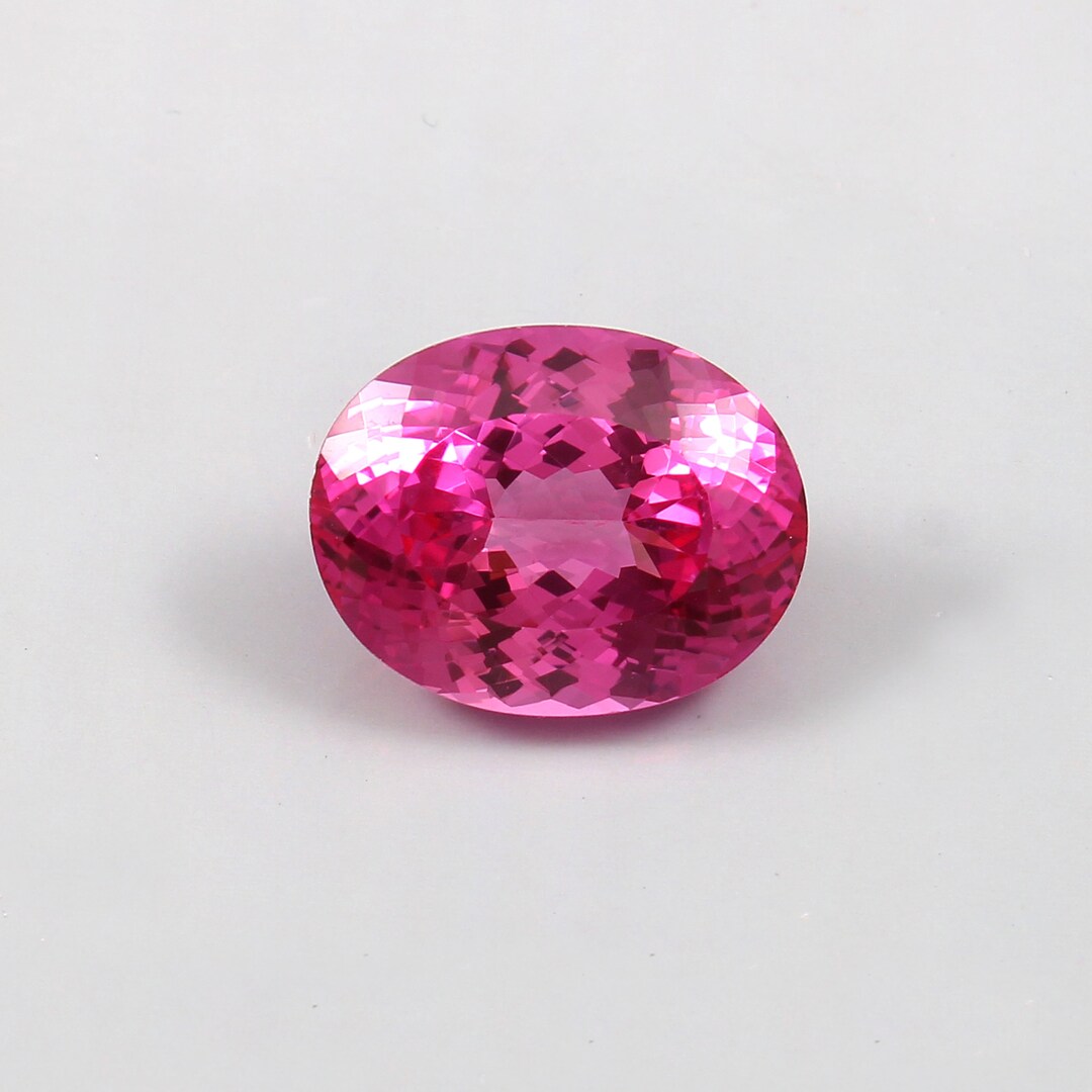 AAA Ceylon Pink Sapphire Loose Gemstone: 11x9 mm Oval Cut - Etsy France