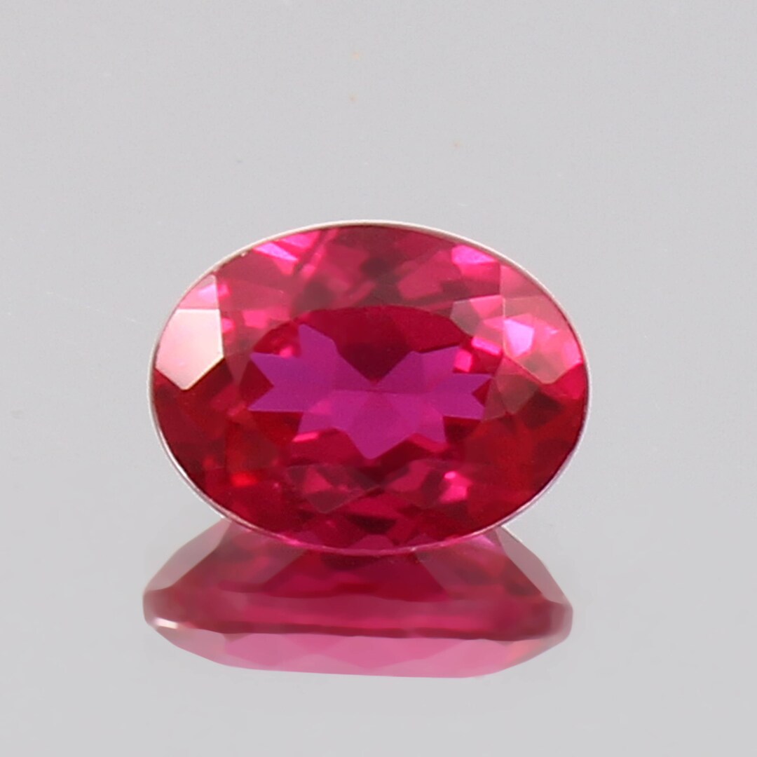 AAA Mozambique Ruby Oval Cut Loose Gemstone (7x5 MM) - Etsy