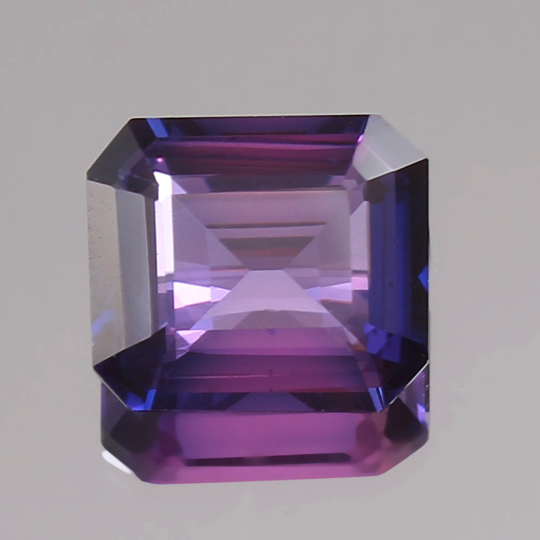 AAA Flawless Purple Pink Ceylon Sapphire Loose Radiant Cut Gemstone ...