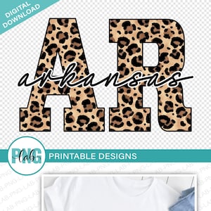 State Names - AR Arkansas - Printable PNG Design / AR - Arkansas ...