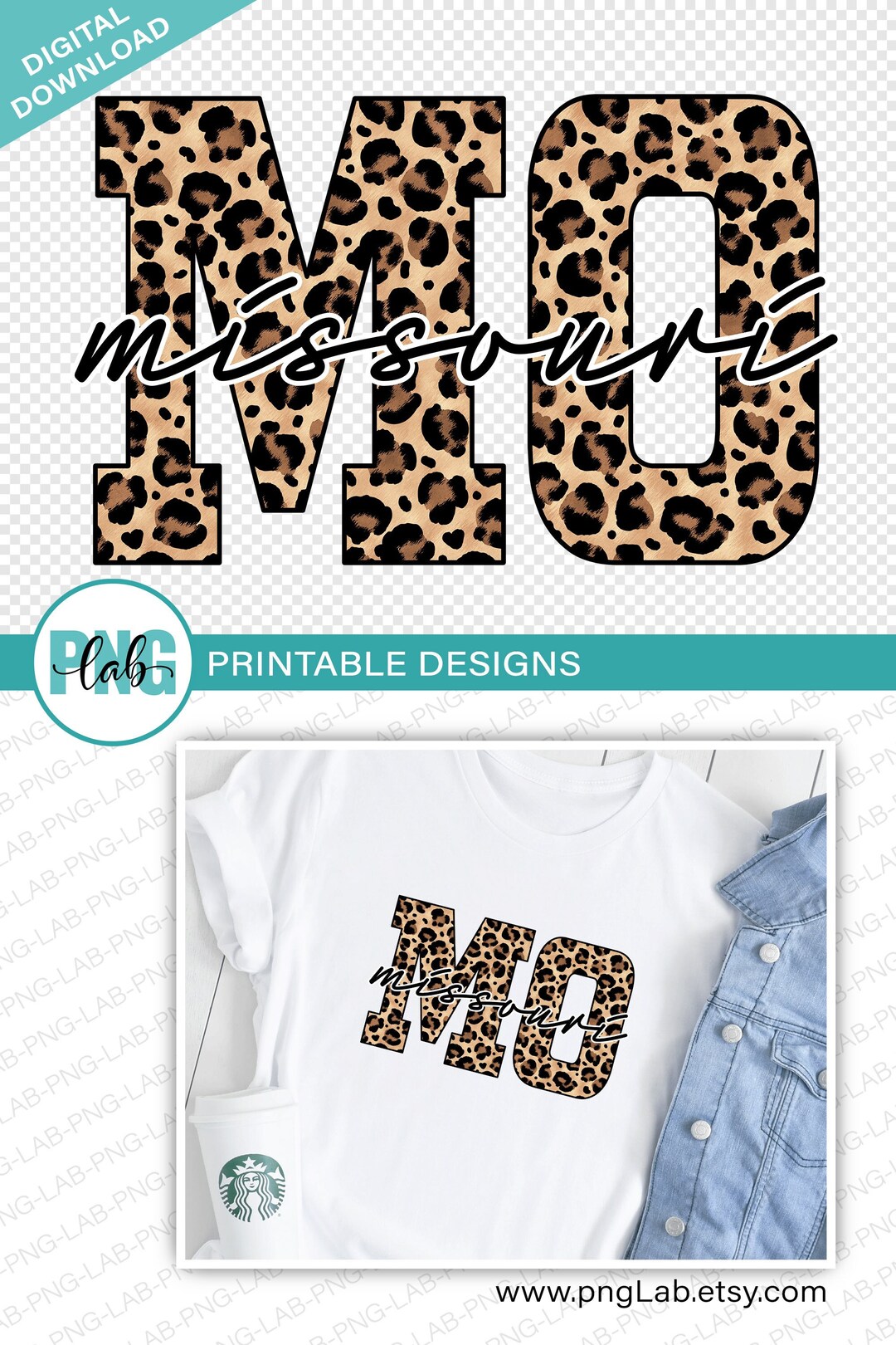 MO Missouri Png Design / MO Missouri Printable Png Design, Sublimation ...