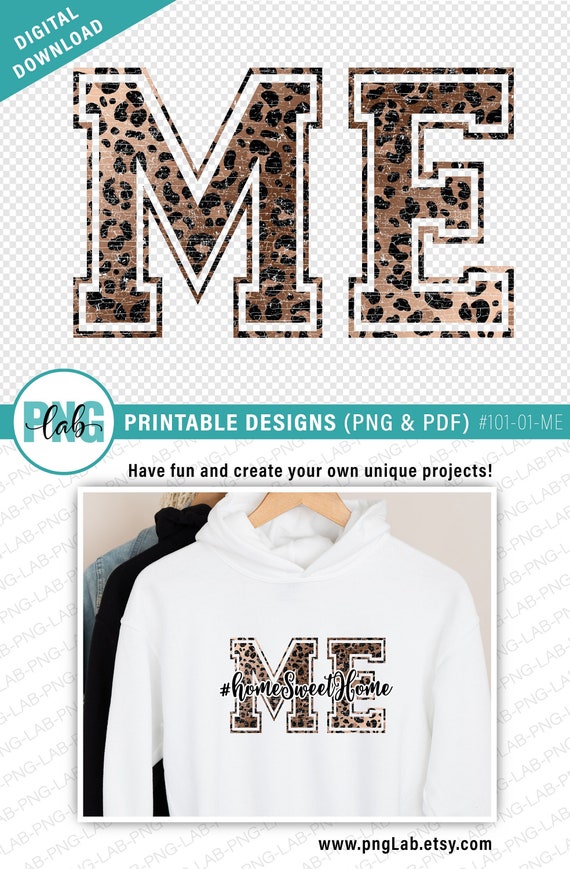 ME Maine Printable Sublimation Design PNG & PDF / Maine Png | Etsy
