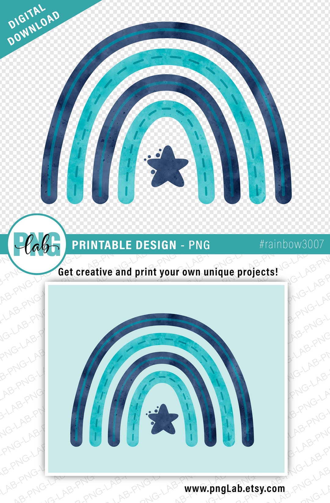 Watercolor Rainbow PNG Rainbow Clipart PNG Image Rainbow Baby, Baby Boy ...