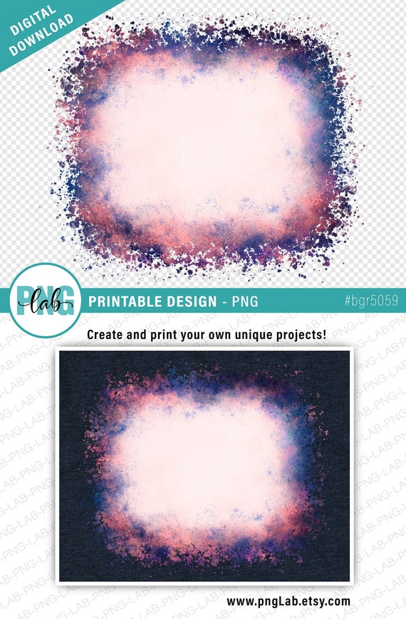 Watercolor Background Splash PNG Sublimation Background - Etsy