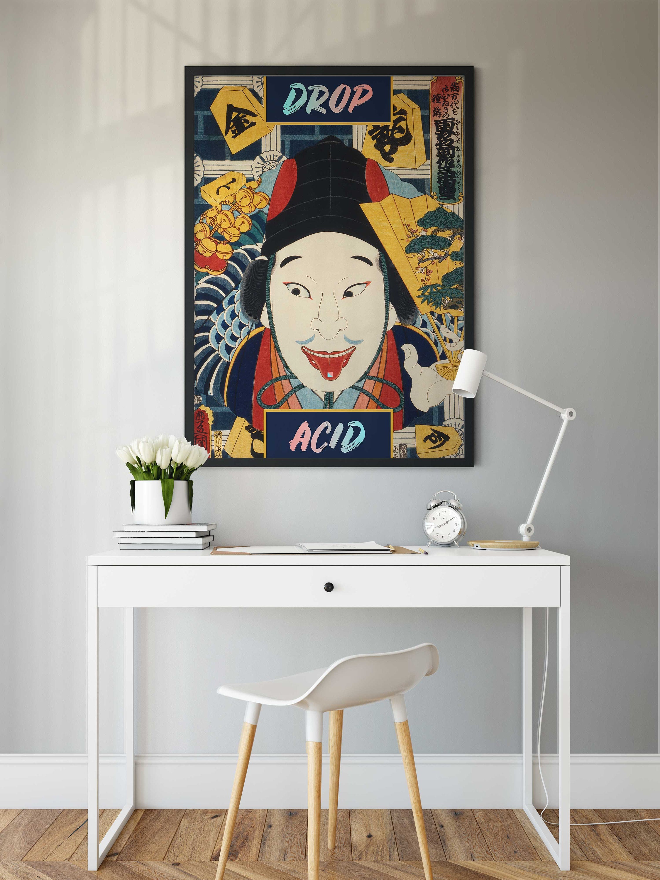 Drop Acid Japanese Woodcut LSD Print Psychedelic Poster - Etsy UK