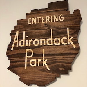 Adirondack Park Sign - Etsy