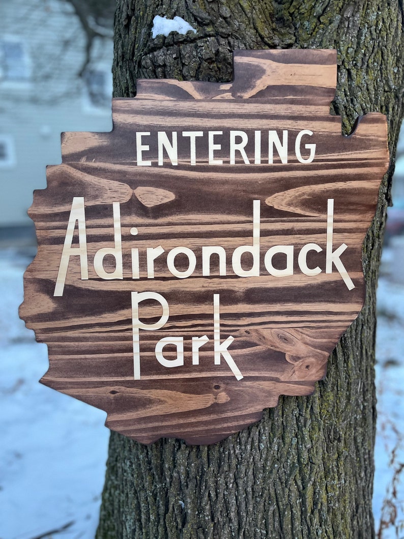 Adirondack Park Sign - Etsy