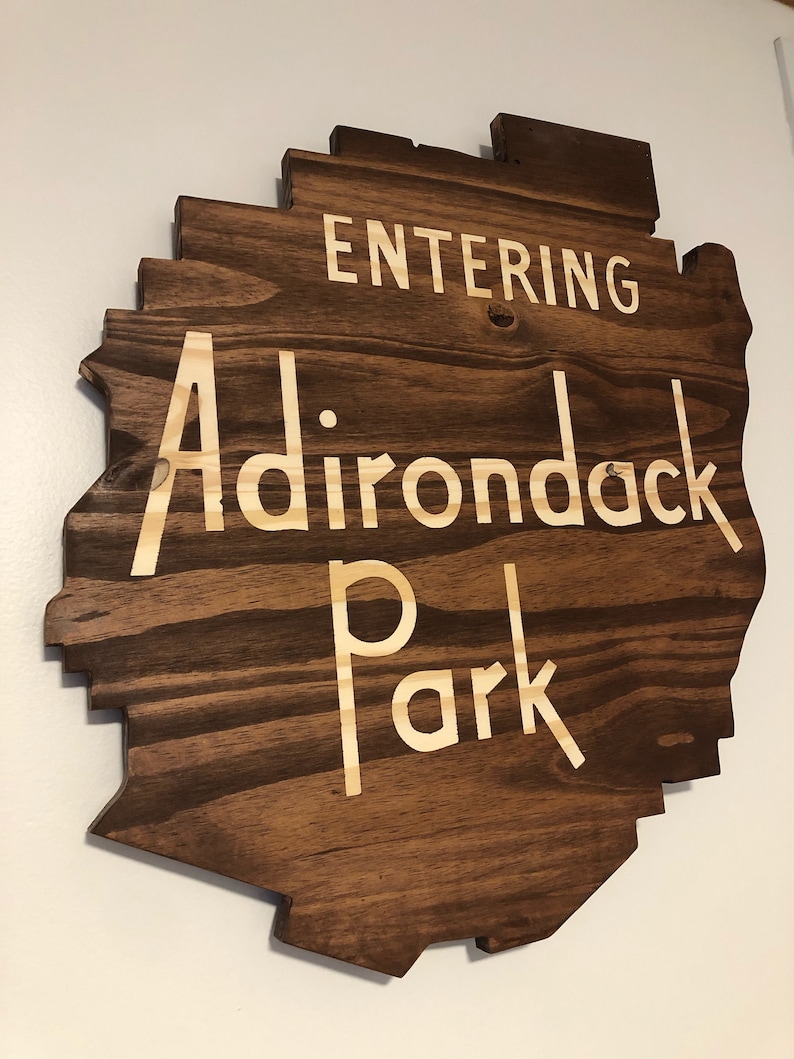 Adirondack Park Sign - Etsy