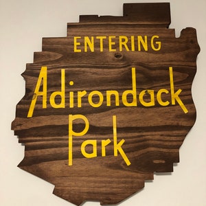 Adirondack Park Sign - Etsy