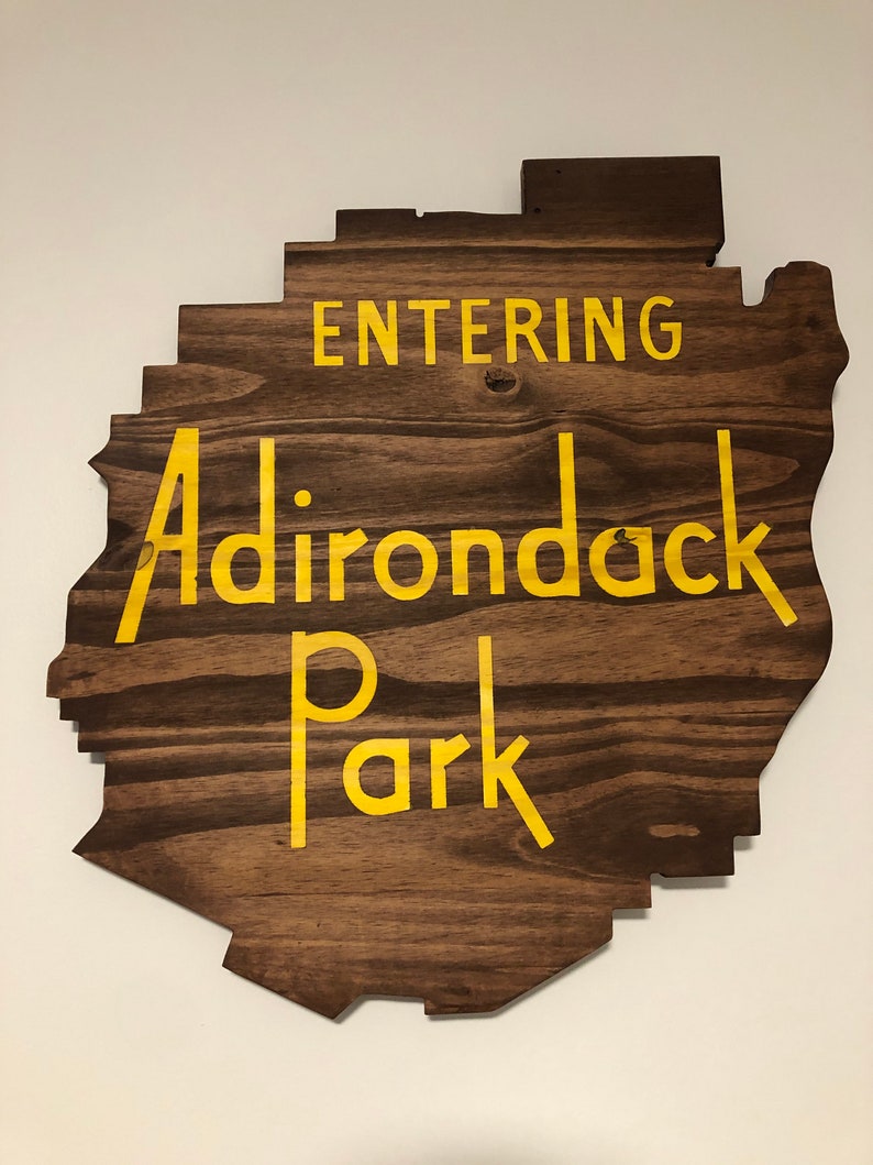 Adirondack Park Sign - Etsy