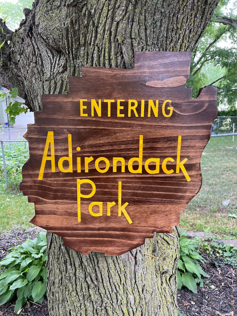 Adirondack Park Sign - Etsy