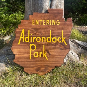 Adirondack Park Sign - Etsy