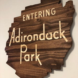 Adirondack Park Sign - Etsy