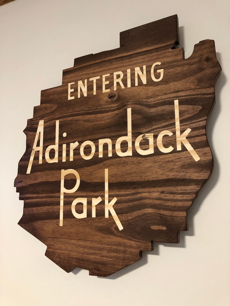 Adirondack Park Sign - Etsy