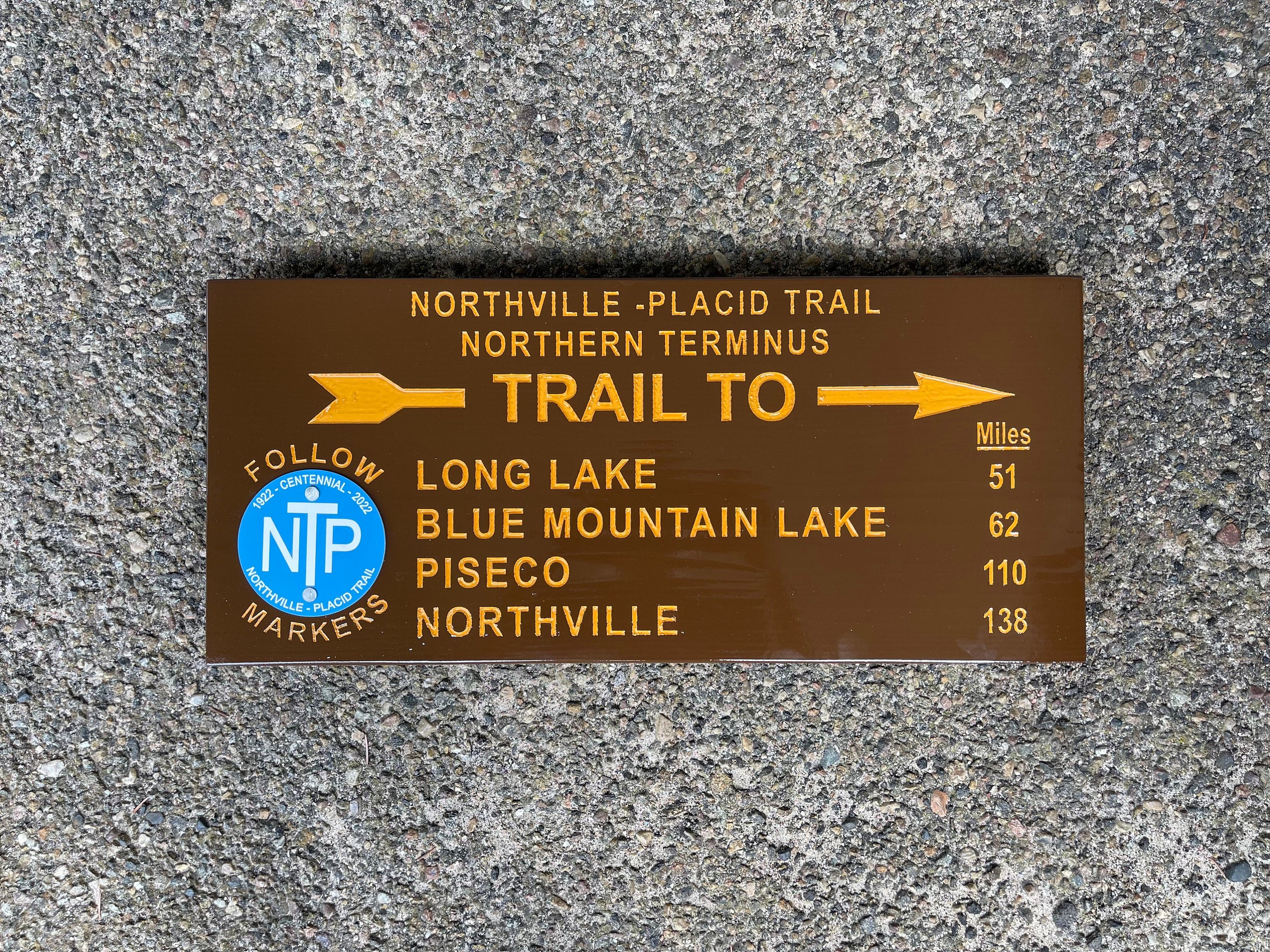 Adirondack Carved Trail Head Sign - Etsy