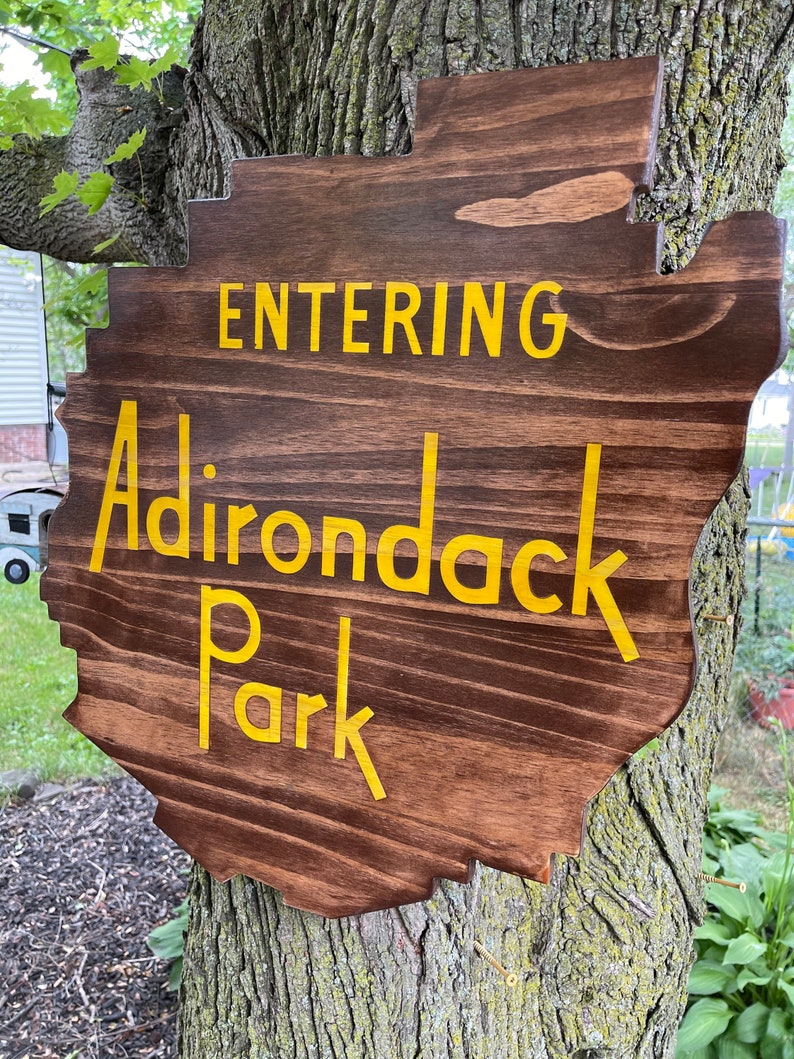 Adirondack Park Sign - Etsy