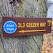 Adirondack Mountain Trail Sign - Etsy
