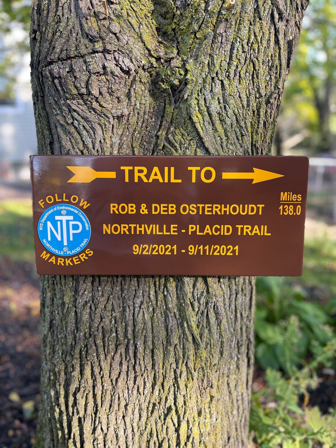 Northville Placid Adirondack Trail Sign - Etsy