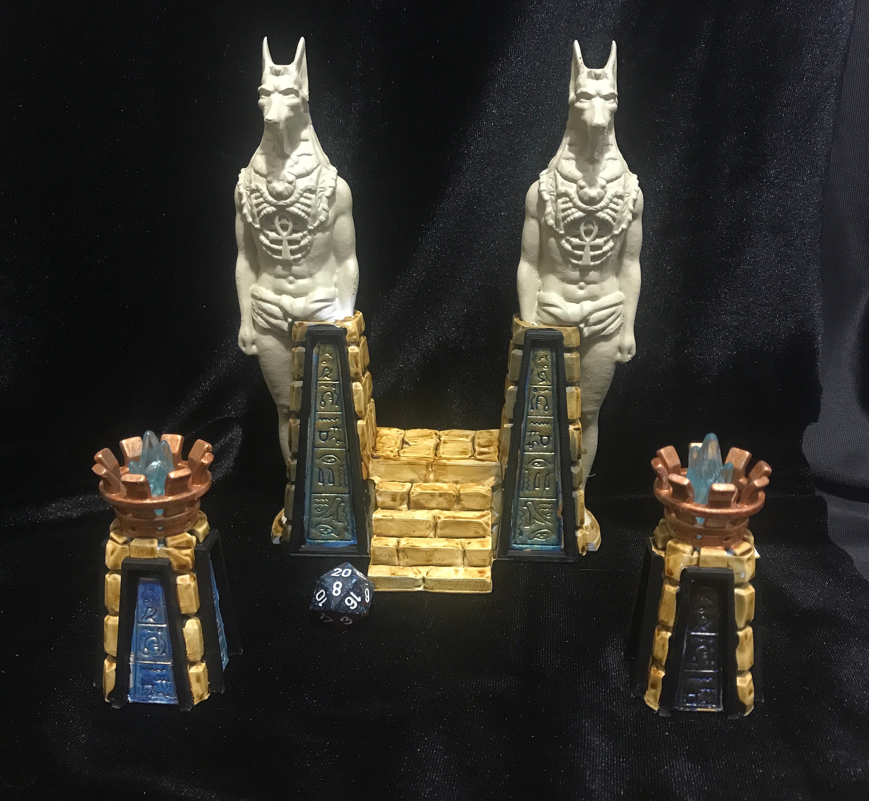 Vergessener Altar Anubis Tempel Altar Opfer Wüste Abenteuer | Etsy