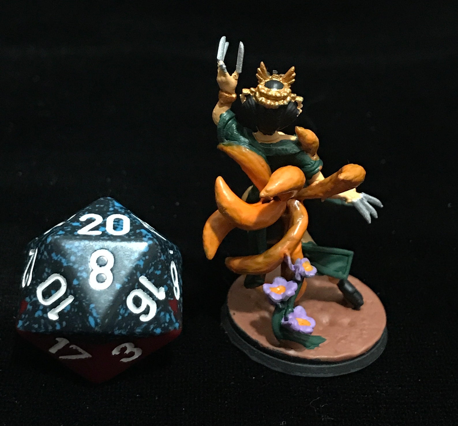 Daji Fox Demon Ghost Wraith Nine Tails Asian Adventures | Etsy