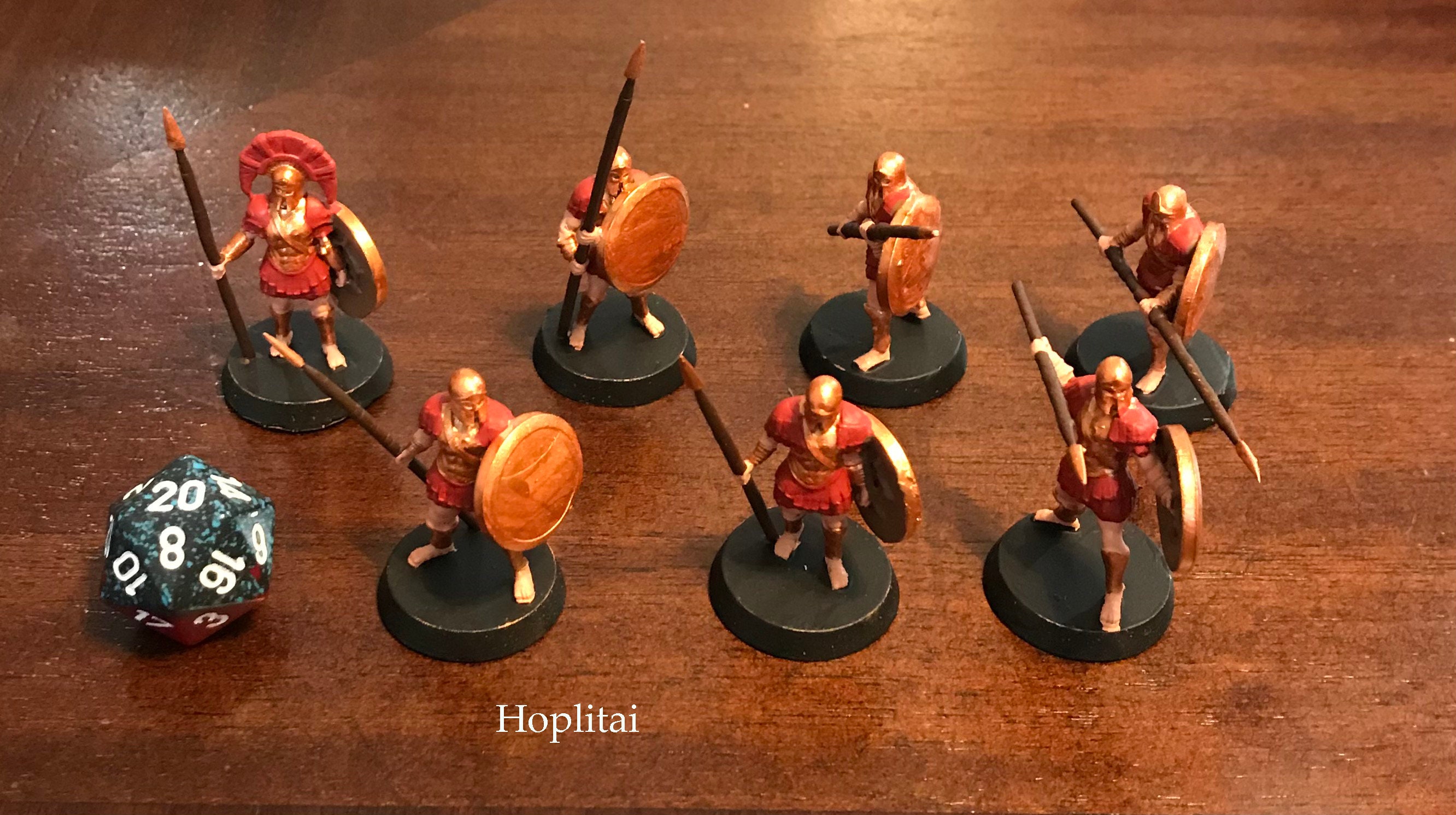 Greek Hoplites Hoplitai Legend Builds Eros Resin Printed | Etsy