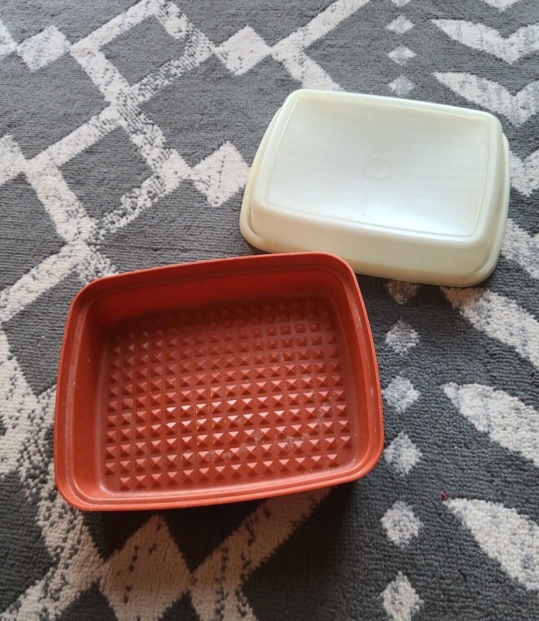 Vintage Tupperware Paprika Marinade Meat Tenderizer Keeper - Etsy