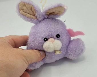 Purple Plush Bunny | Etsy