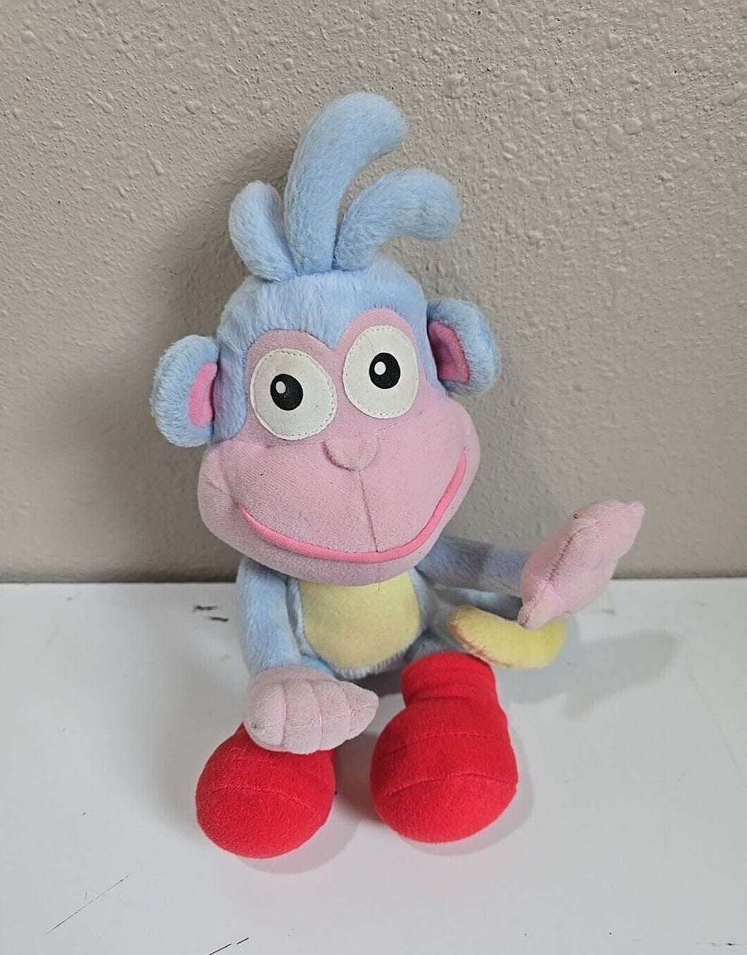 2001 Fisher Price Dora the Explorer Boots Monkey Plush Stuffed Animal ...