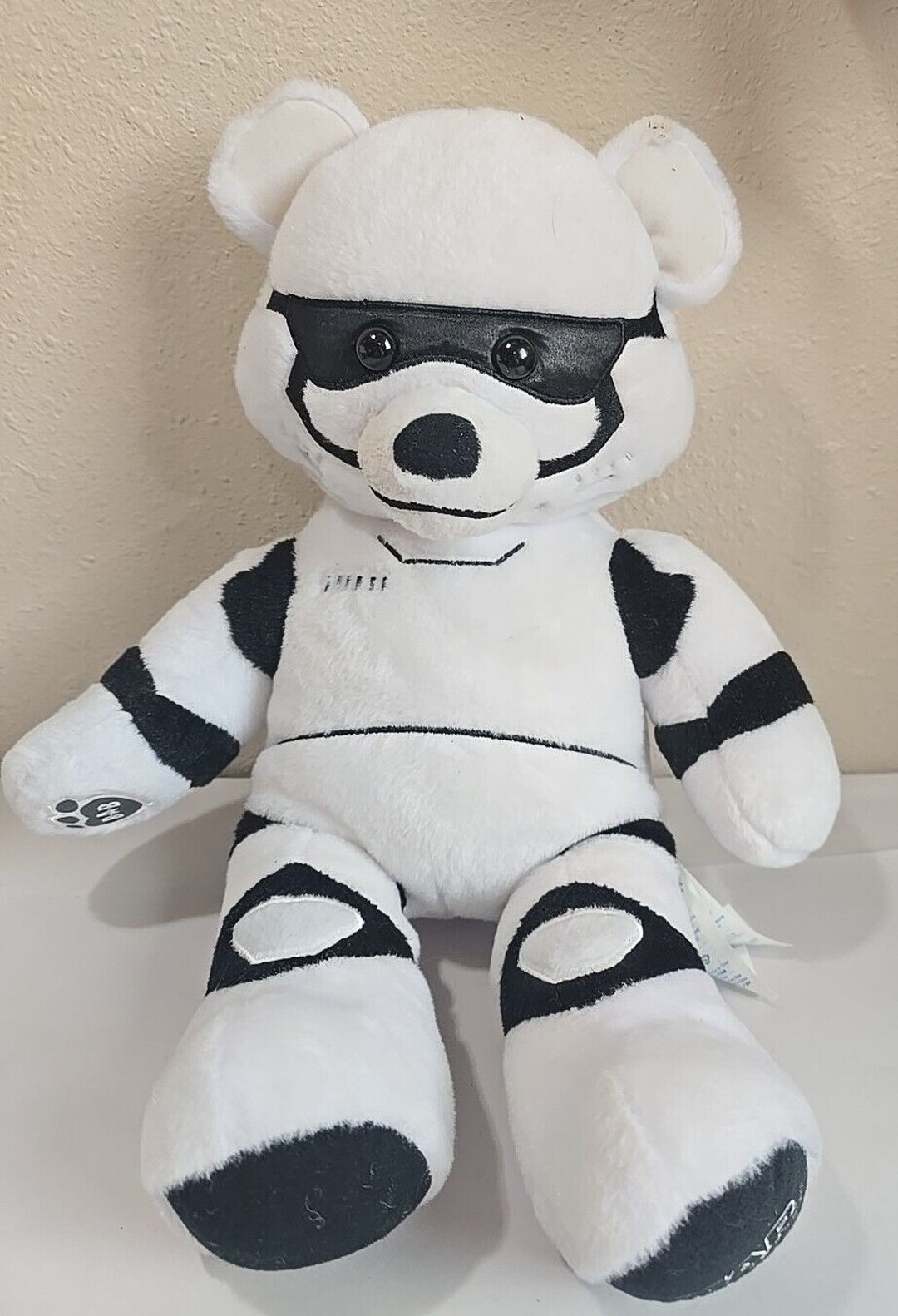 Build-a-bear Star Wars the Force Awaken Storm Trooper Plush Stuffed 18 ...